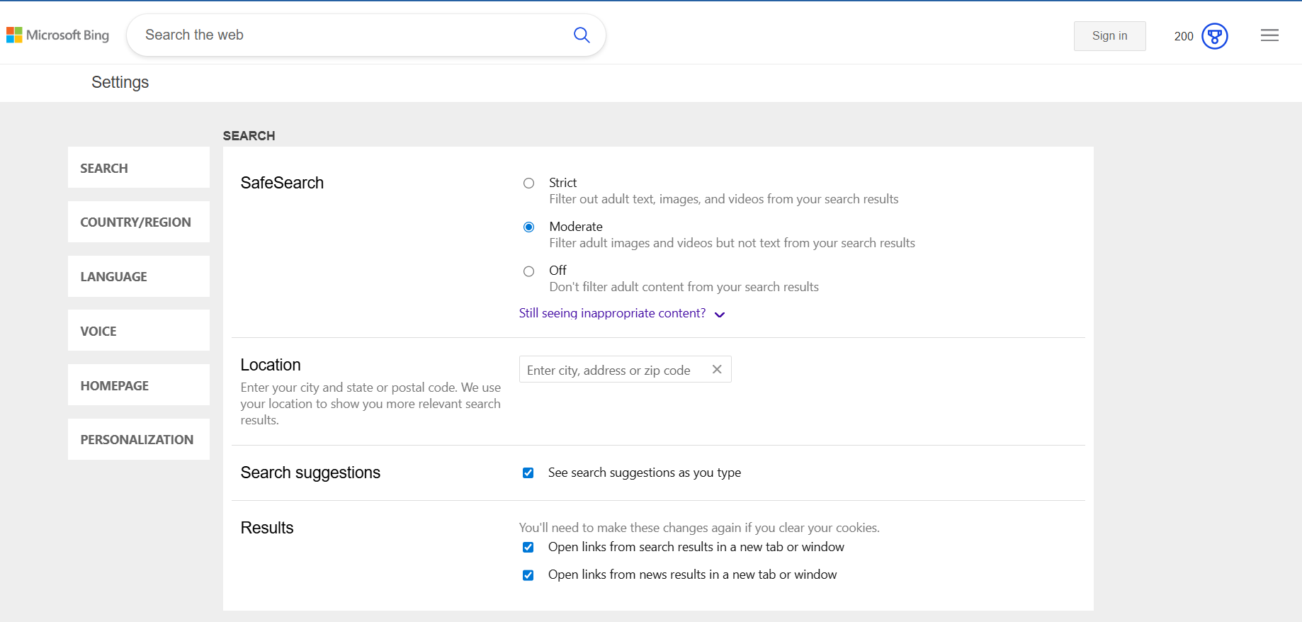 Bing SafeSearch Stuck On Strict? (7 Ways To Fix) - Evehiclelab.com